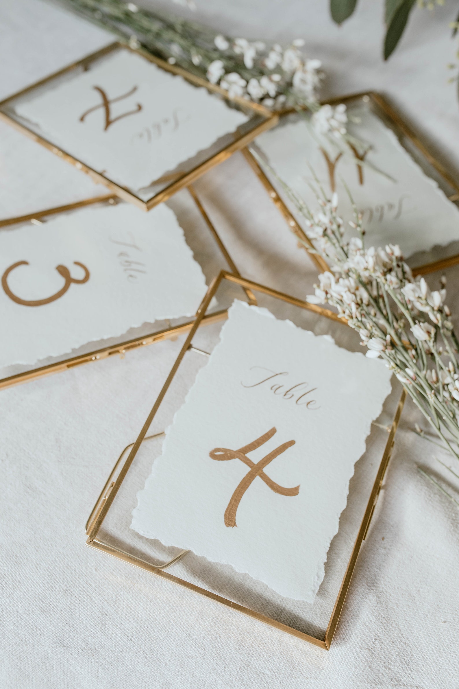 Gold Frame Table Numbers, Framed Table Numbers, Personalized Table ... Gold Frame Table Numbers, Framed Table Numbers, Personalized Table ...