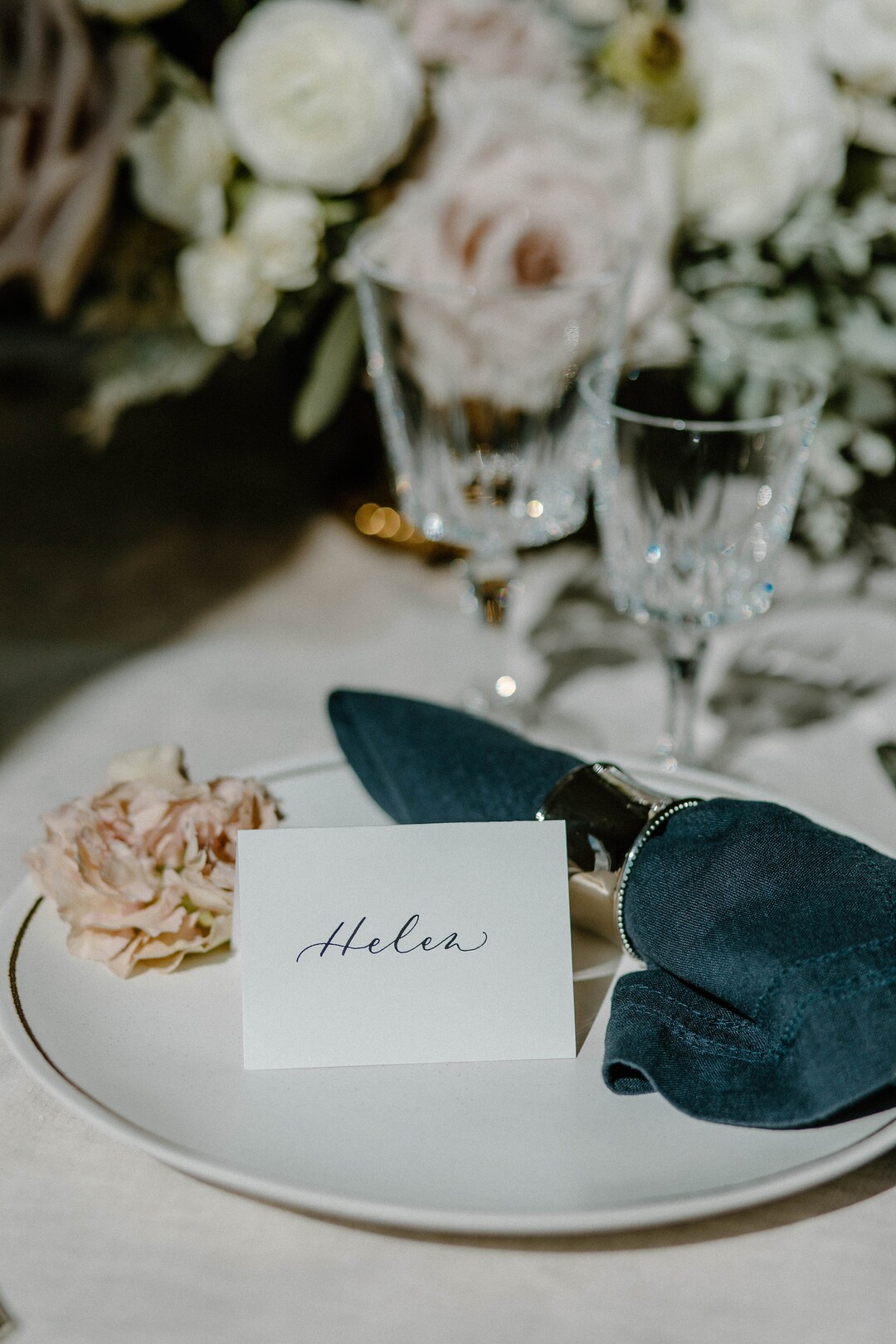 Folded Place Cards [set of 12] - Etsy