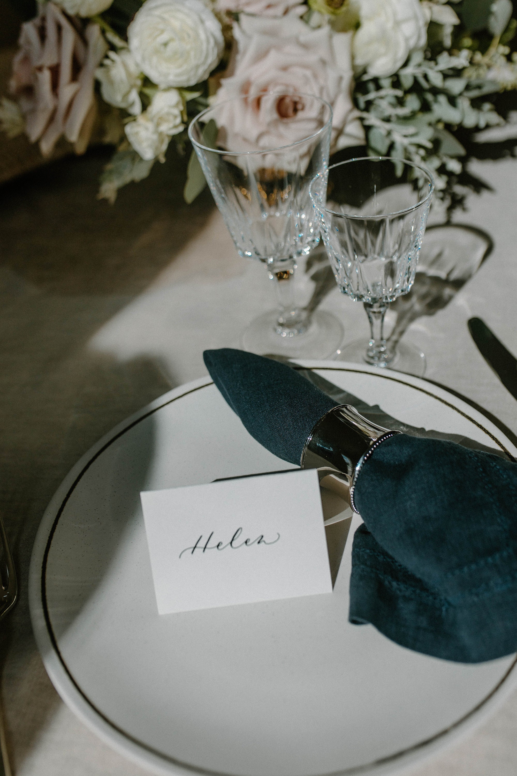 Folded Place Cards set of 12 - Etsy