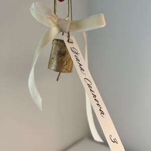 Wedding Bells, Vintage Bell Table Assignment Tags: Hand-calligraphy ...