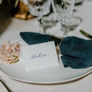 Folded Place Cards [set of 12] - Etsy