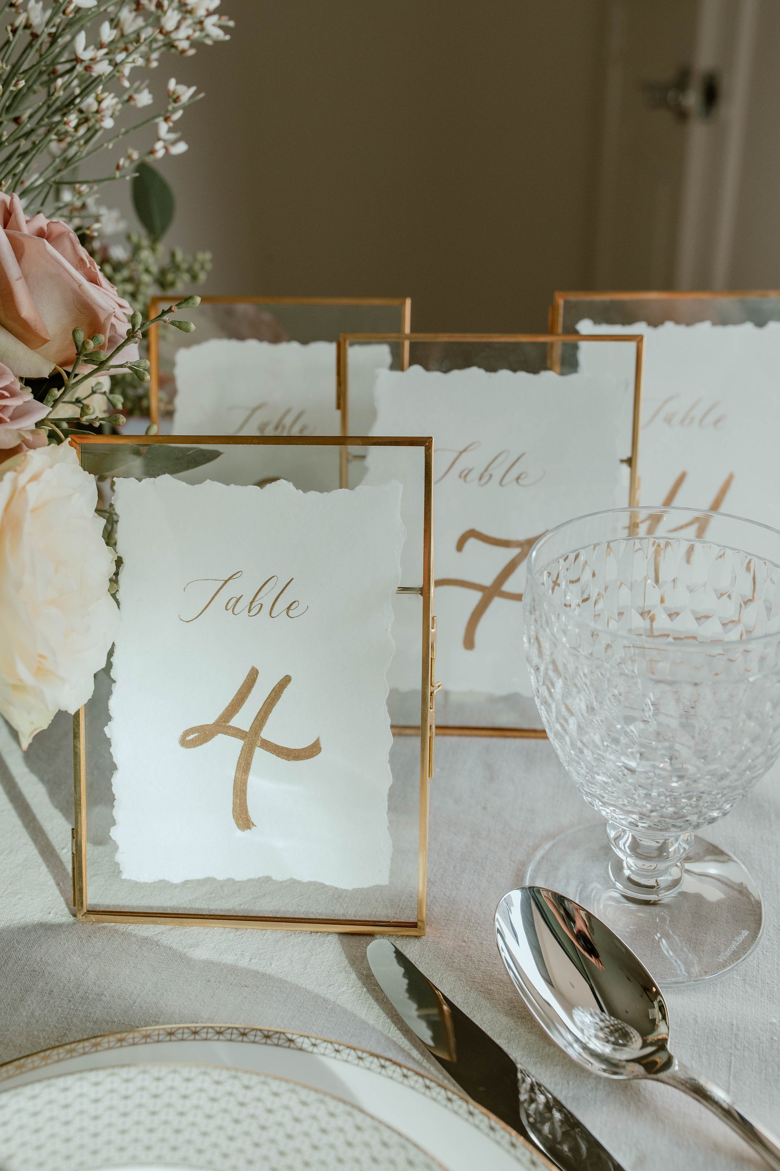 Gold Frame Table Numbers, Framed Table Numbers, Personalized Table ... Gold Frame Table Numbers, Framed Table Numbers, Personalized Table ...