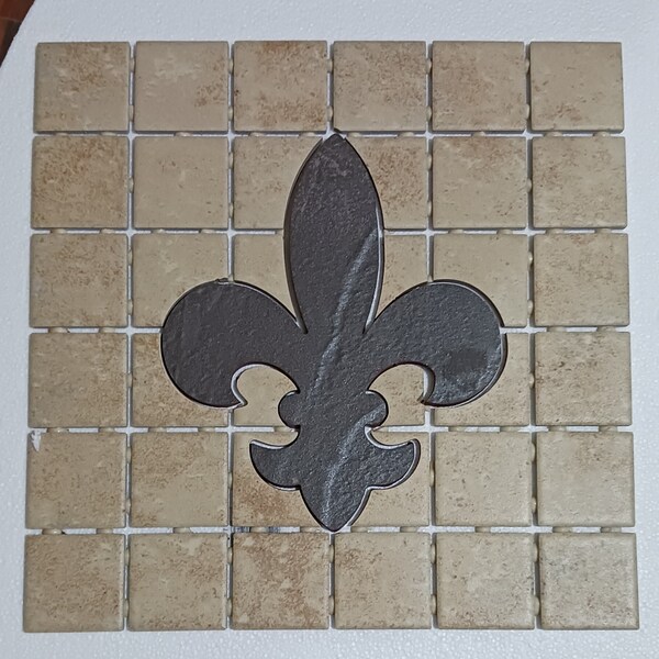 Fleur De Lis Tile Backsplash - Etsy