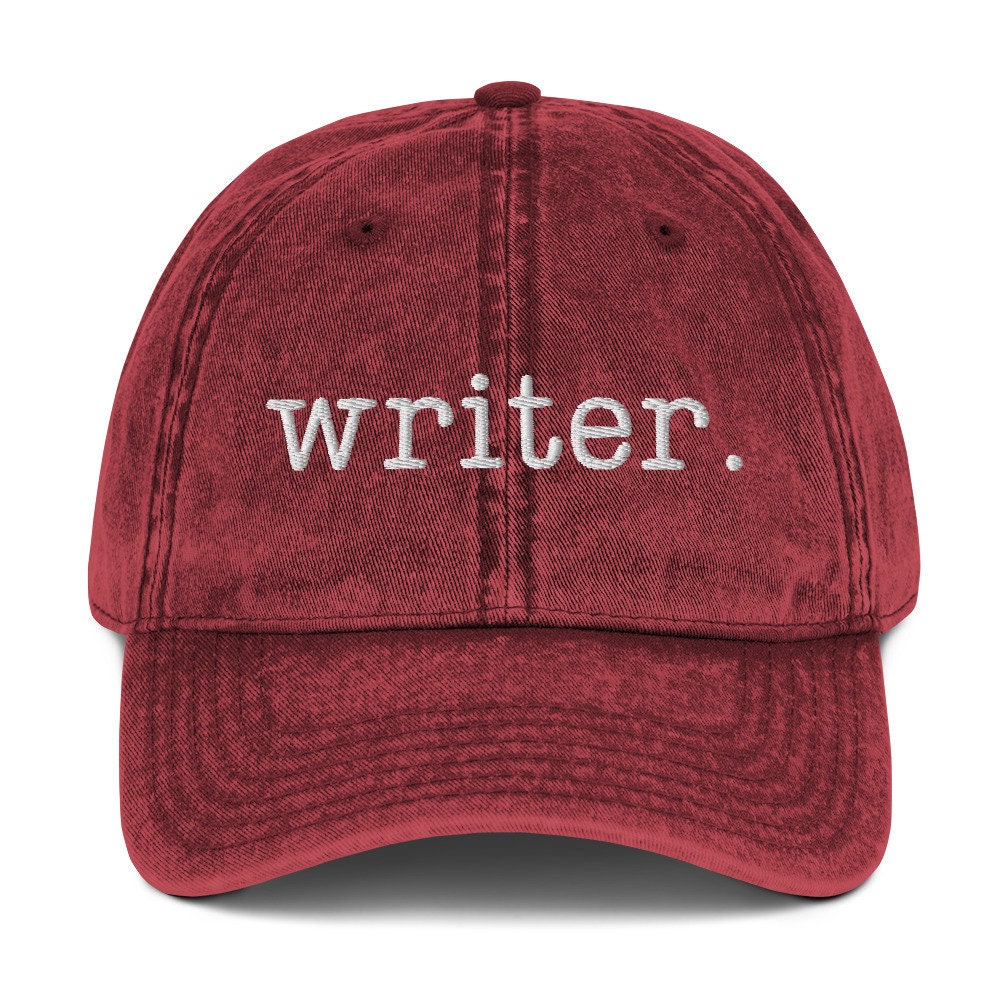 Writer Vintage Cotton Twill Cap Gifts for Writers Gifts - Etsy Israel