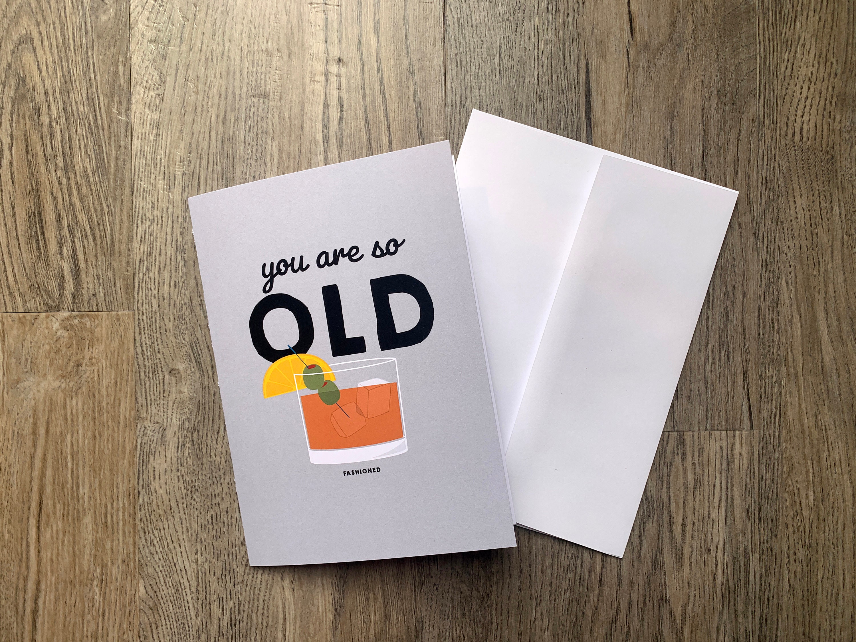 Old Fashioned Birthday Card - Etsy
