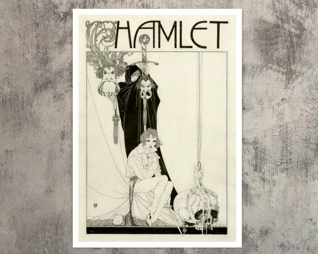 John Austen "hamlet" (c.1922) Vintage Book Illustration - William ...