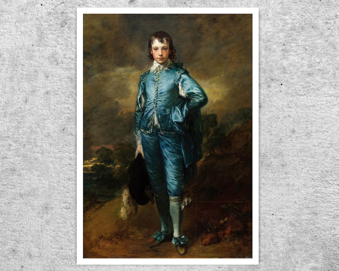 Thomas Gainsborough "the Blue Boy" (c.1770) - Premium Reproduction ...