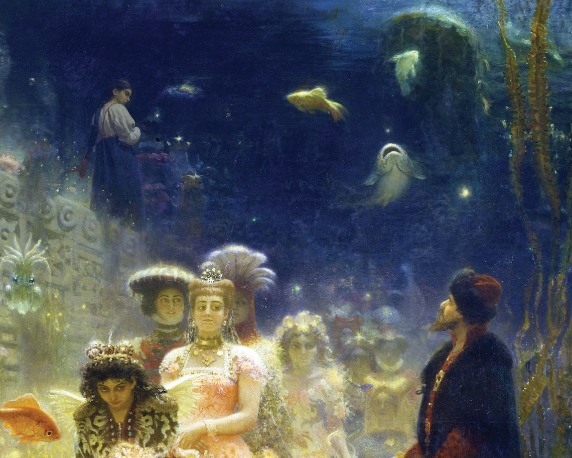 Ilya Repin sadko and the Underwater Kingdom 1876 - Etsy UK