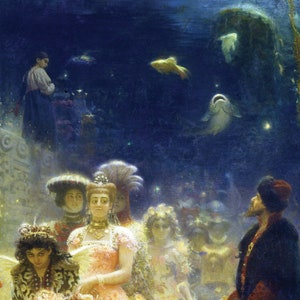 Ilya Repin "sadko and the Underwater Kingdom" (1876) - Premium ...