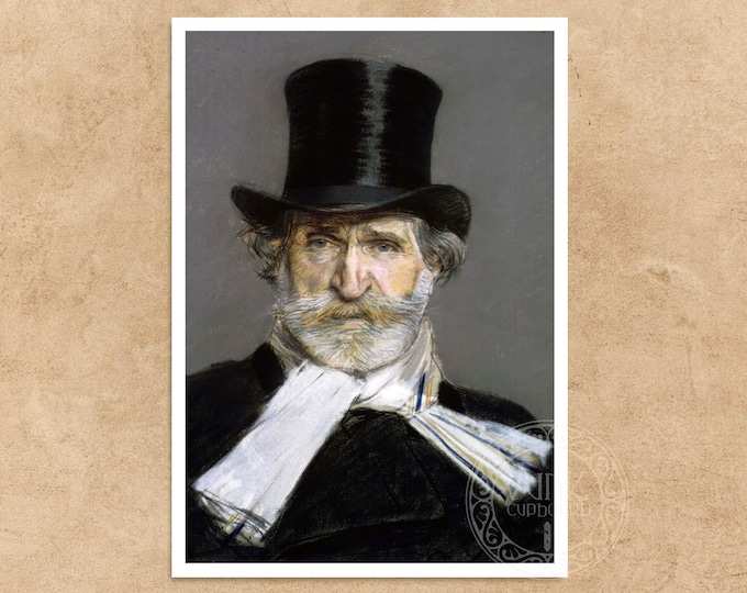 Giovanni Boldini "portrait of Giuseppe Verdi" (1886) - Premium ...