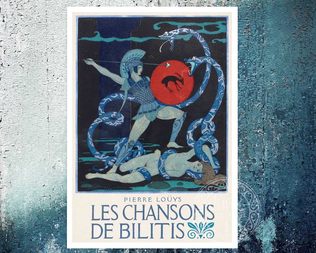 George Barbier "perseus Slaying Medusa" From Les Chansons De Bilitis by ...
