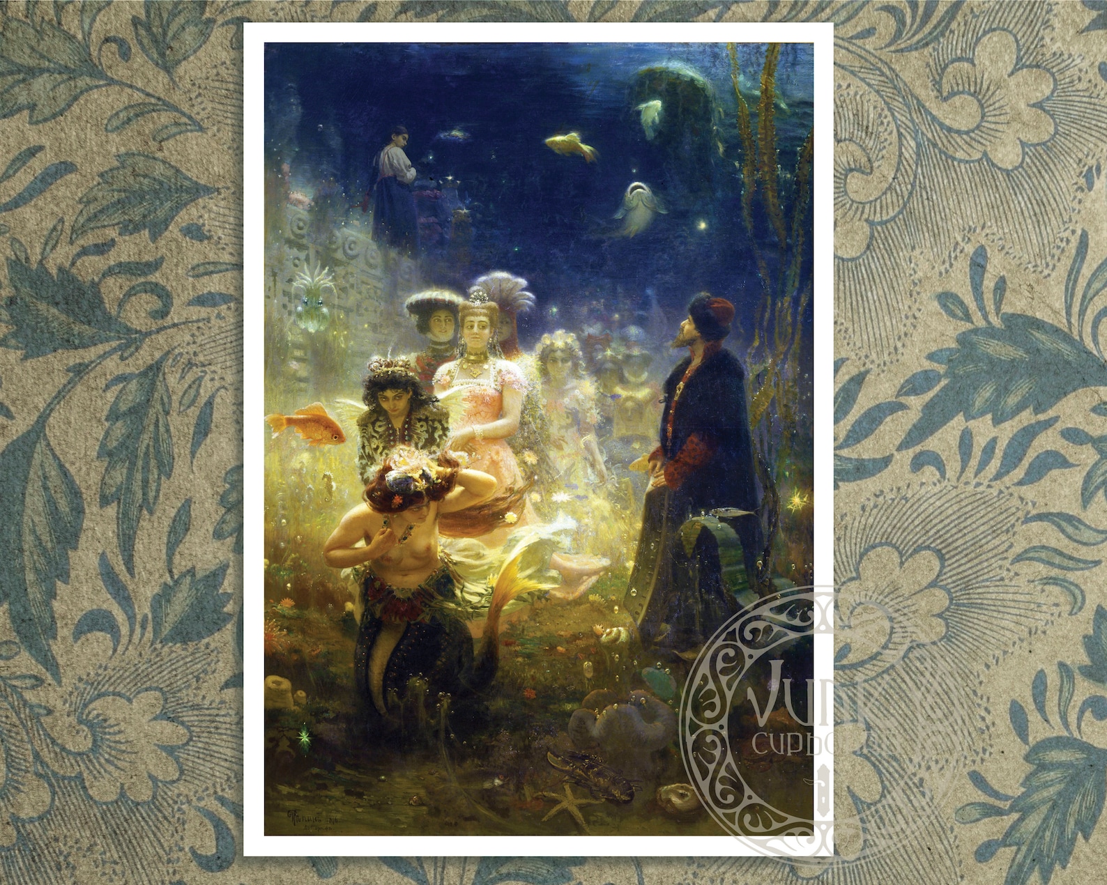 Ilya Repin sadko and the Underwater Kingdom 1876 - Etsy UK
