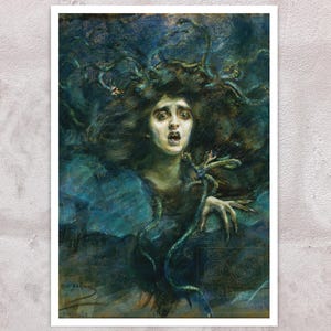 Alice Pike Barney "medusa" (c.1892) - Greek Mythology - Premium ...