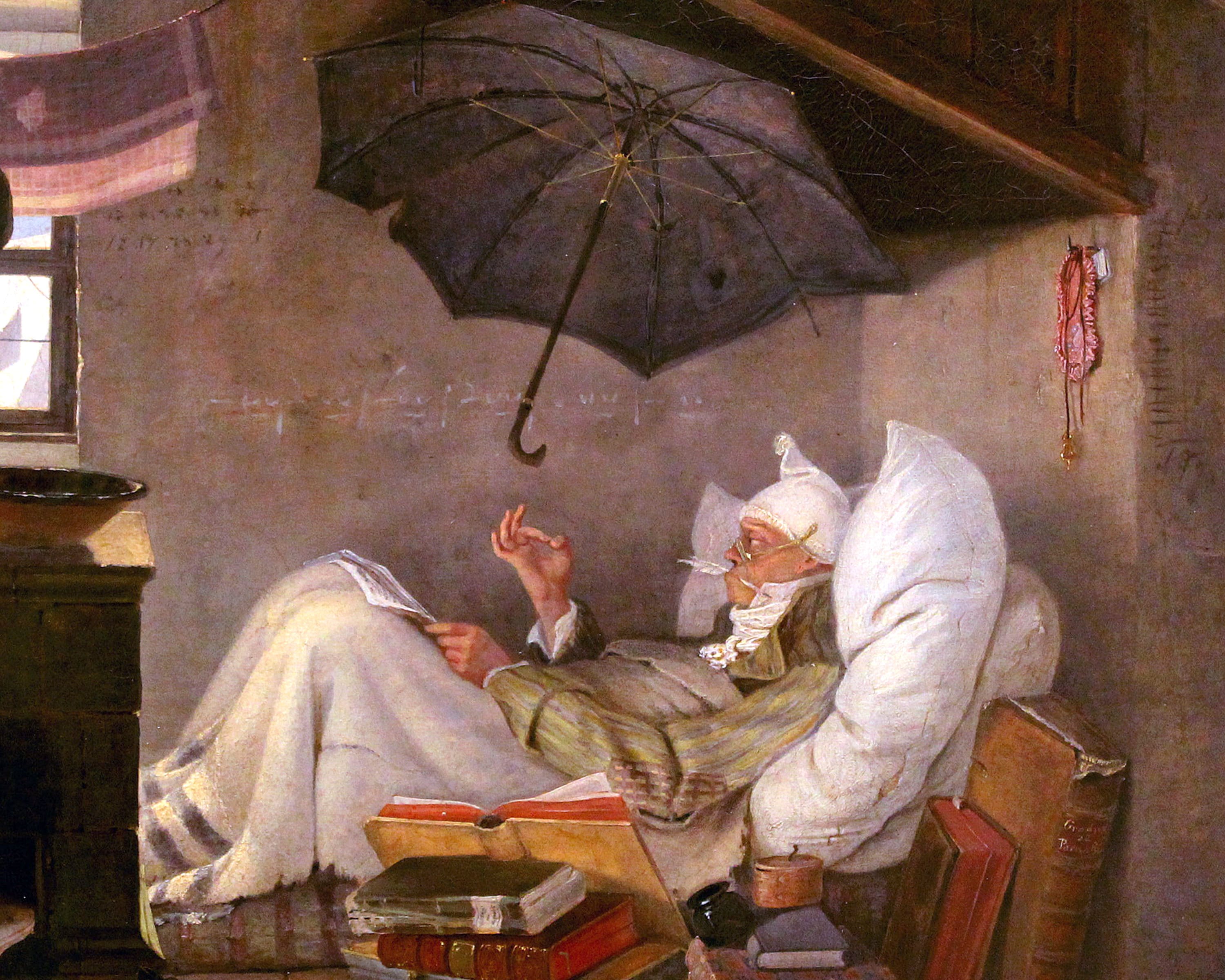 Carl Spitzweg der Arme Poet / the Poor Poet - Etsy