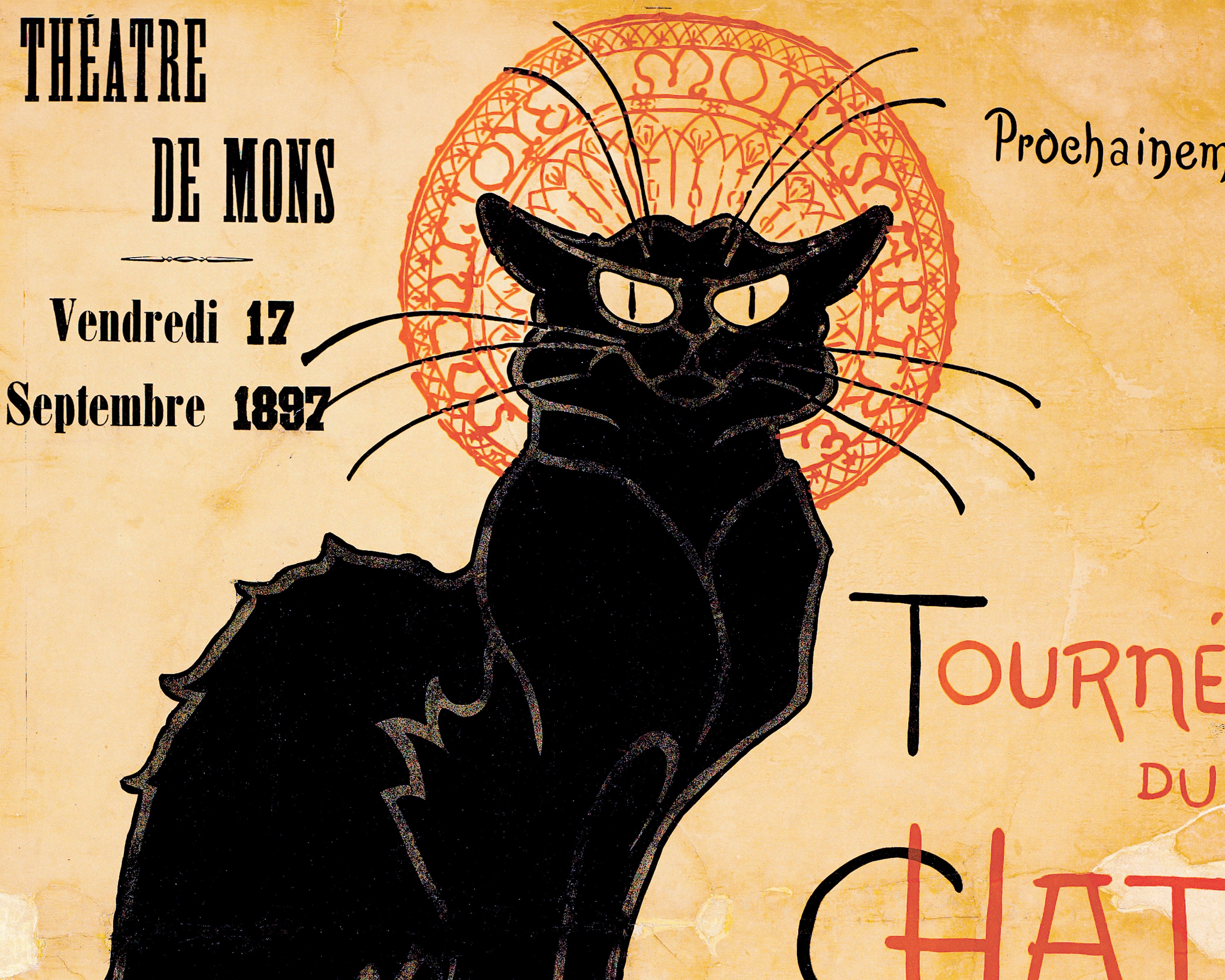 Théophile Steinlen Le Chat Noir c.1896 Art | Etsy