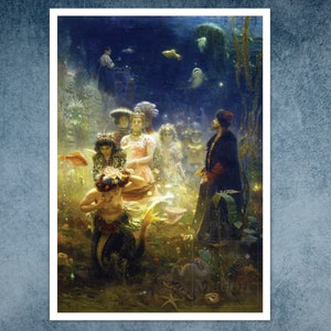 Ilya Repin "sadko and the Underwater Kingdom" (1876) - Premium ...
