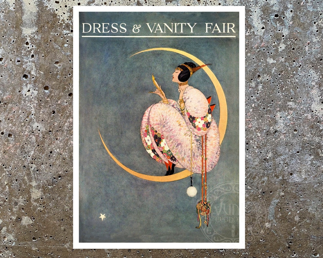 Vintage Vanity Fair Magazine Cover "october 1913" by George Wolfe Plank ...