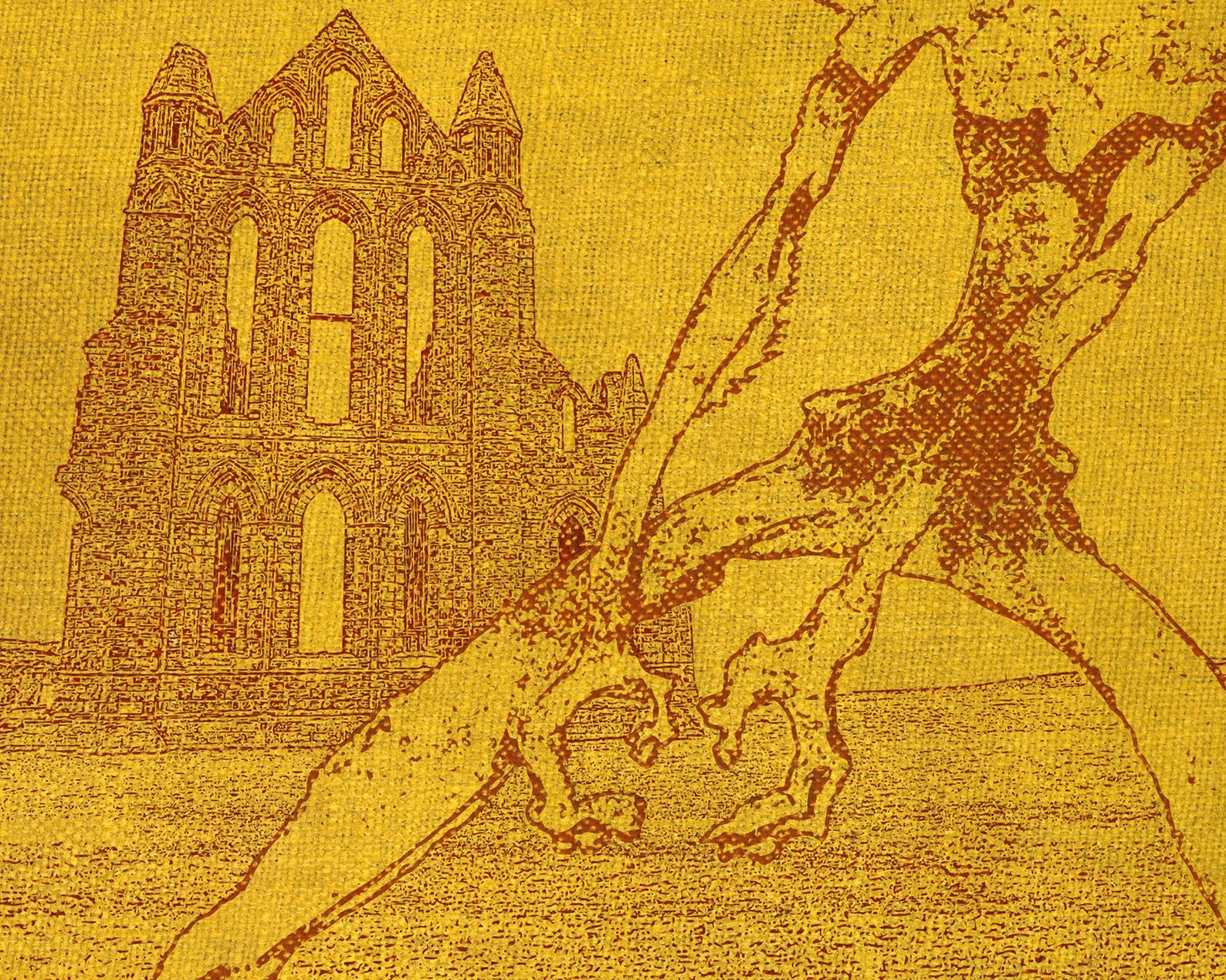 Bram Stoker "dracula" 1897 - Adapted Vintage Book Cover Illustration ...