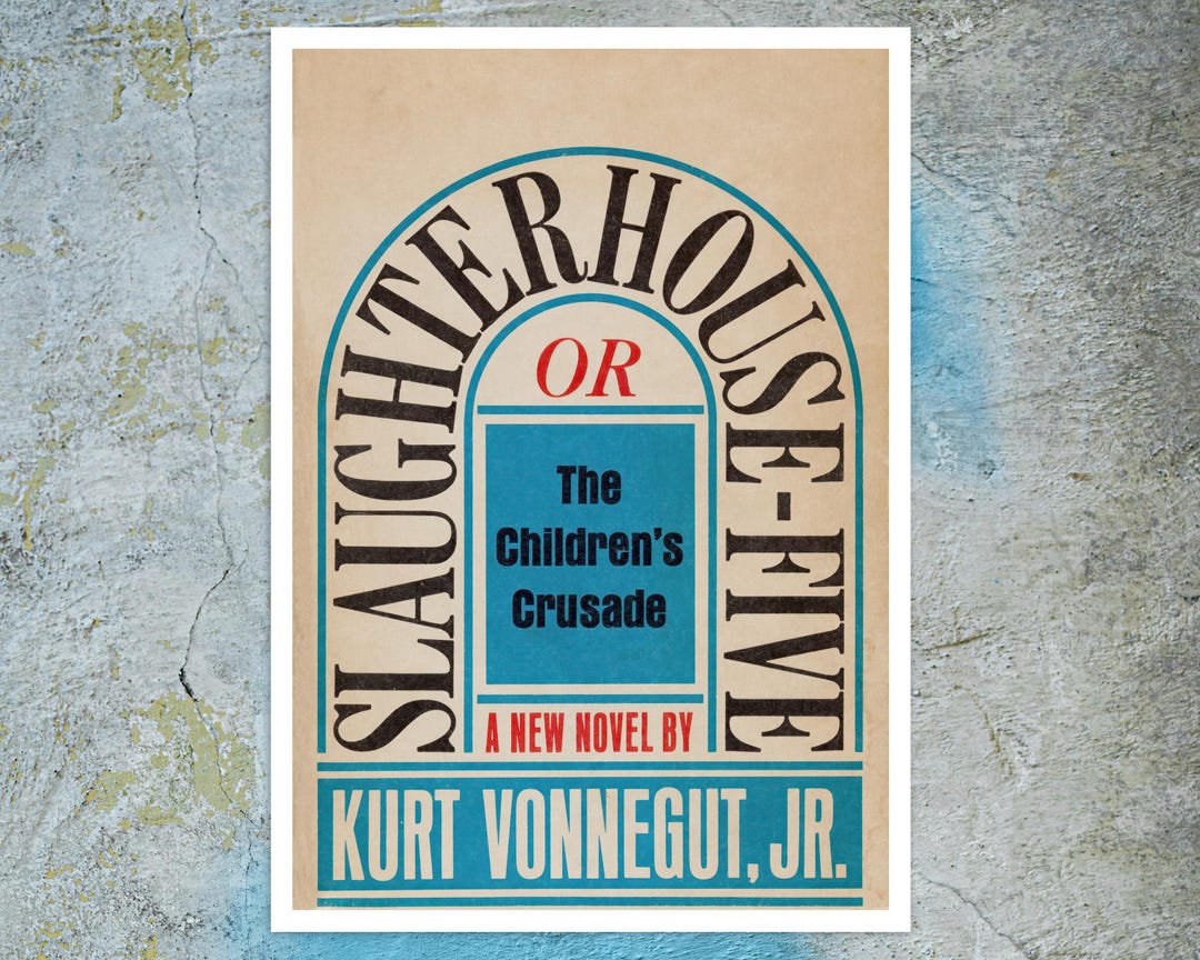 Kurt Vonnegut "slaughterhouse-five" (1969) First Edition Dust Cover ...
