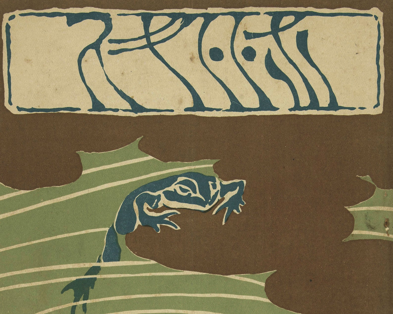 Vintage Literary Magazine Cover hototogisu August 1905 Japanese Haiku ...