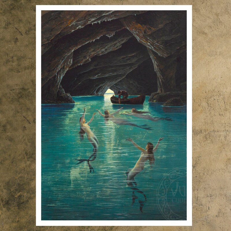 Mermaid Fine Art - Etsy