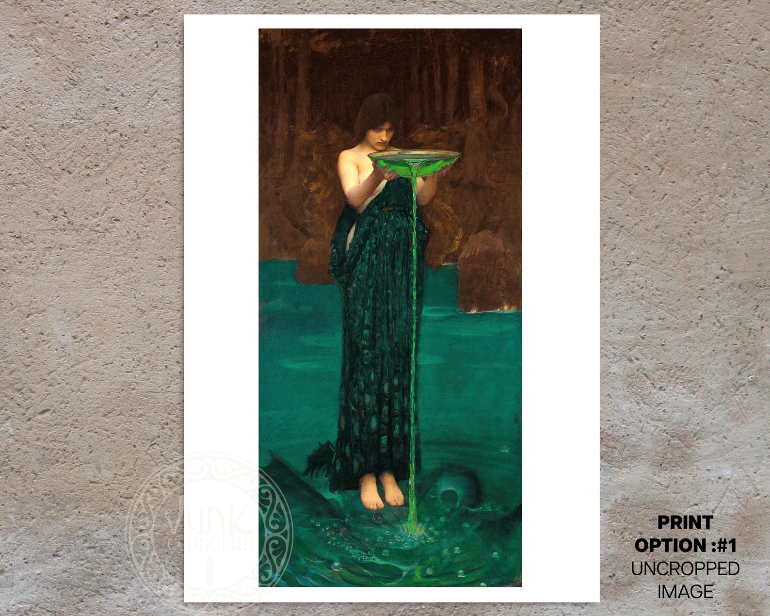 John William Waterhouse circe Invidiosa c.1882 - Etsy UK