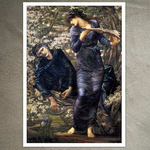 Edward Burne-jones "the Beguiling of Merlin" (1872-1877) - Pre ...