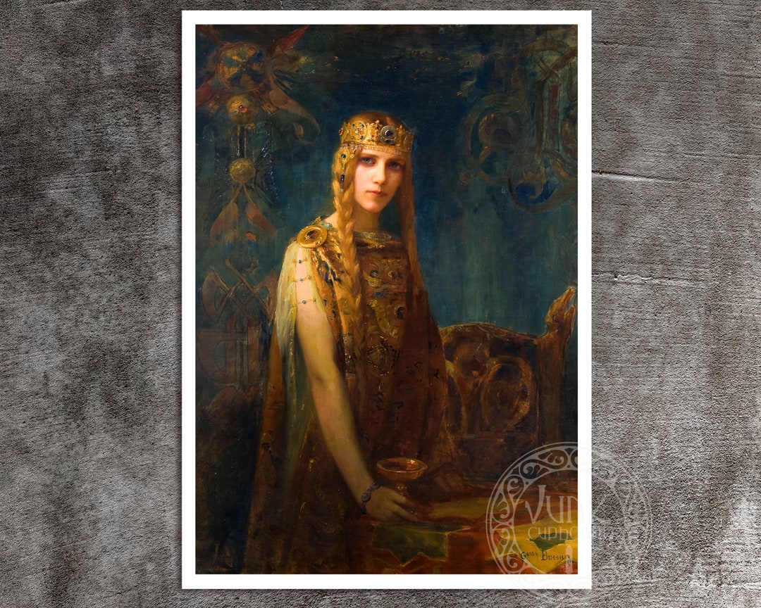 Gaston Bussière isolde: La Princesse Celte / the Celtic Princess 1911 ...
