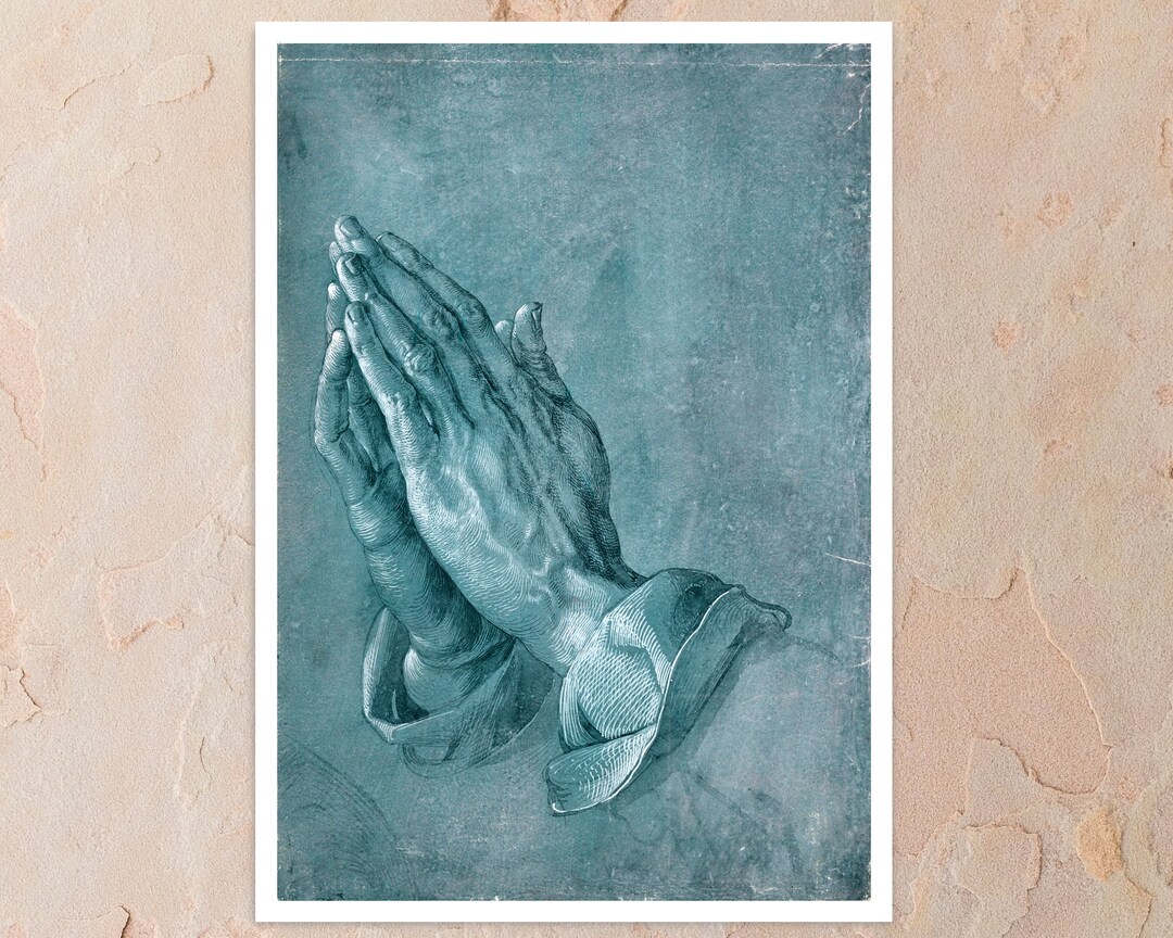 Albrecht Dürer - "praying Hands" (c.1508) - Premium Reproduction Giclée ...