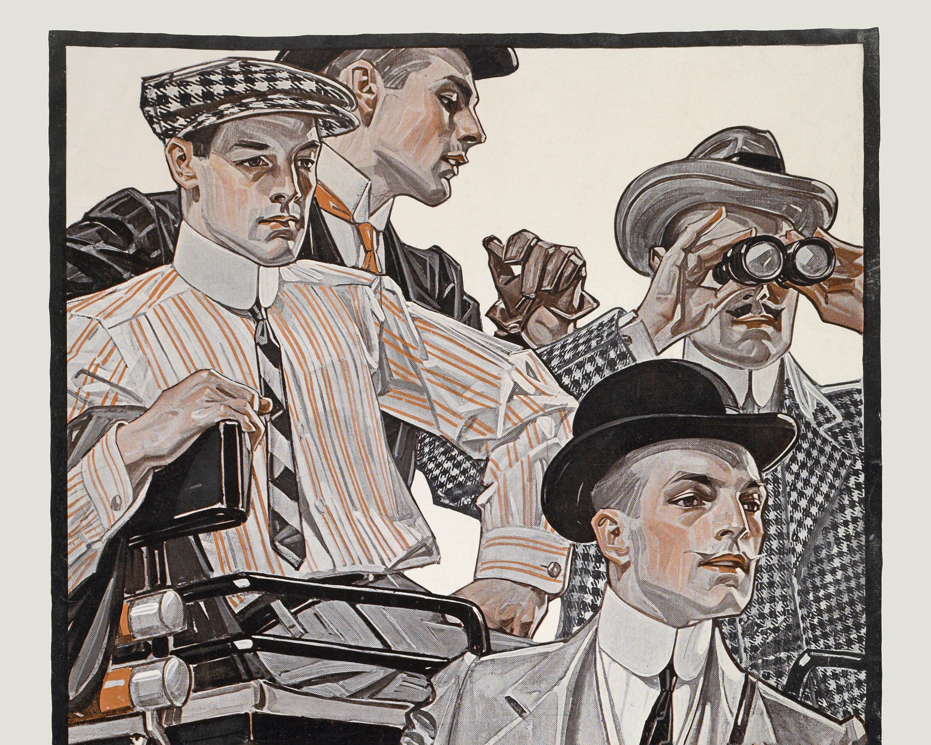 Vintage Advertising Poster arrow Collars 1910 by | Etsy