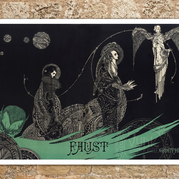Goethe Faust Art - Etsy