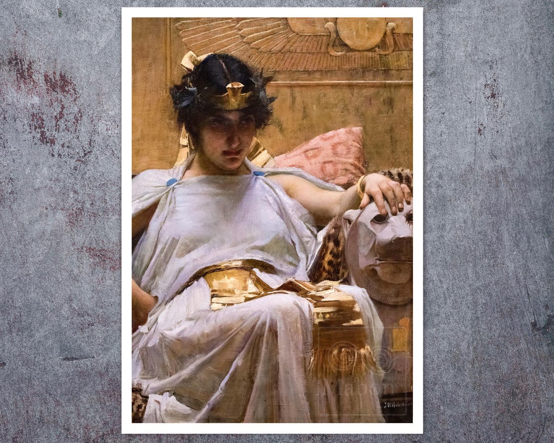 John William Waterhouse "cleopatra" (c.1888) - Premium Reproduction ...