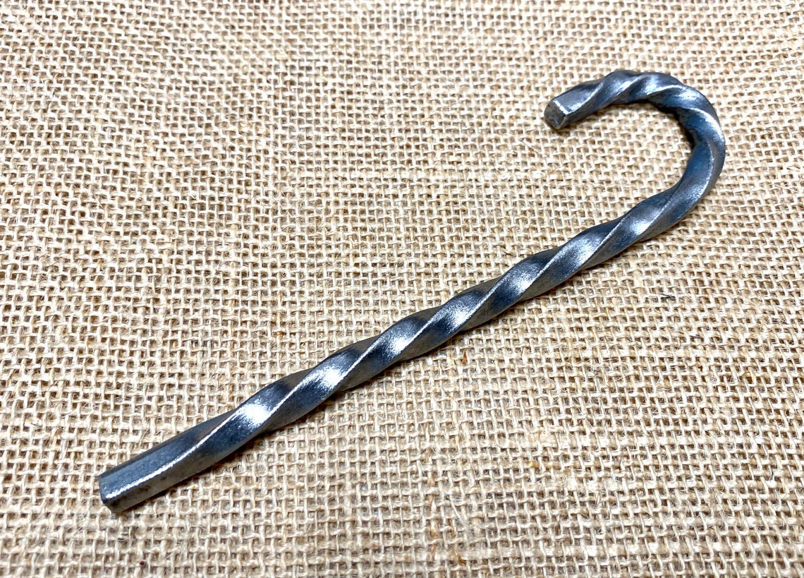 Iron Candy Canes Hand Forged 3 Piece Set - Etsy