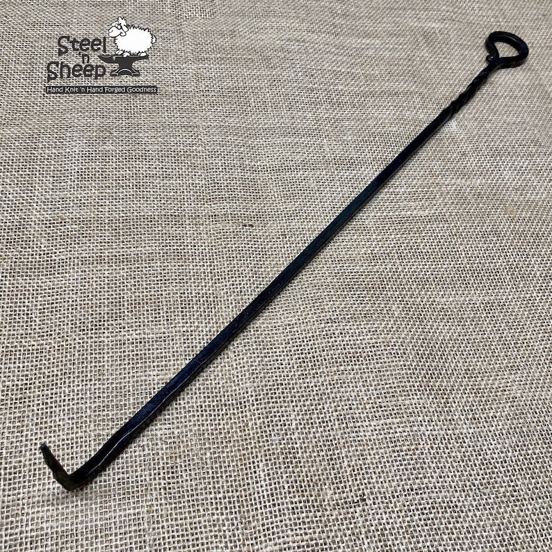 BBQ & Pizza Oven Bubble Popper and Rotation Tool, Hand Forged - Etsy