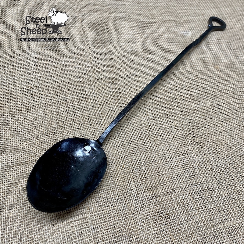 Hand Forged Spoon - Etsy