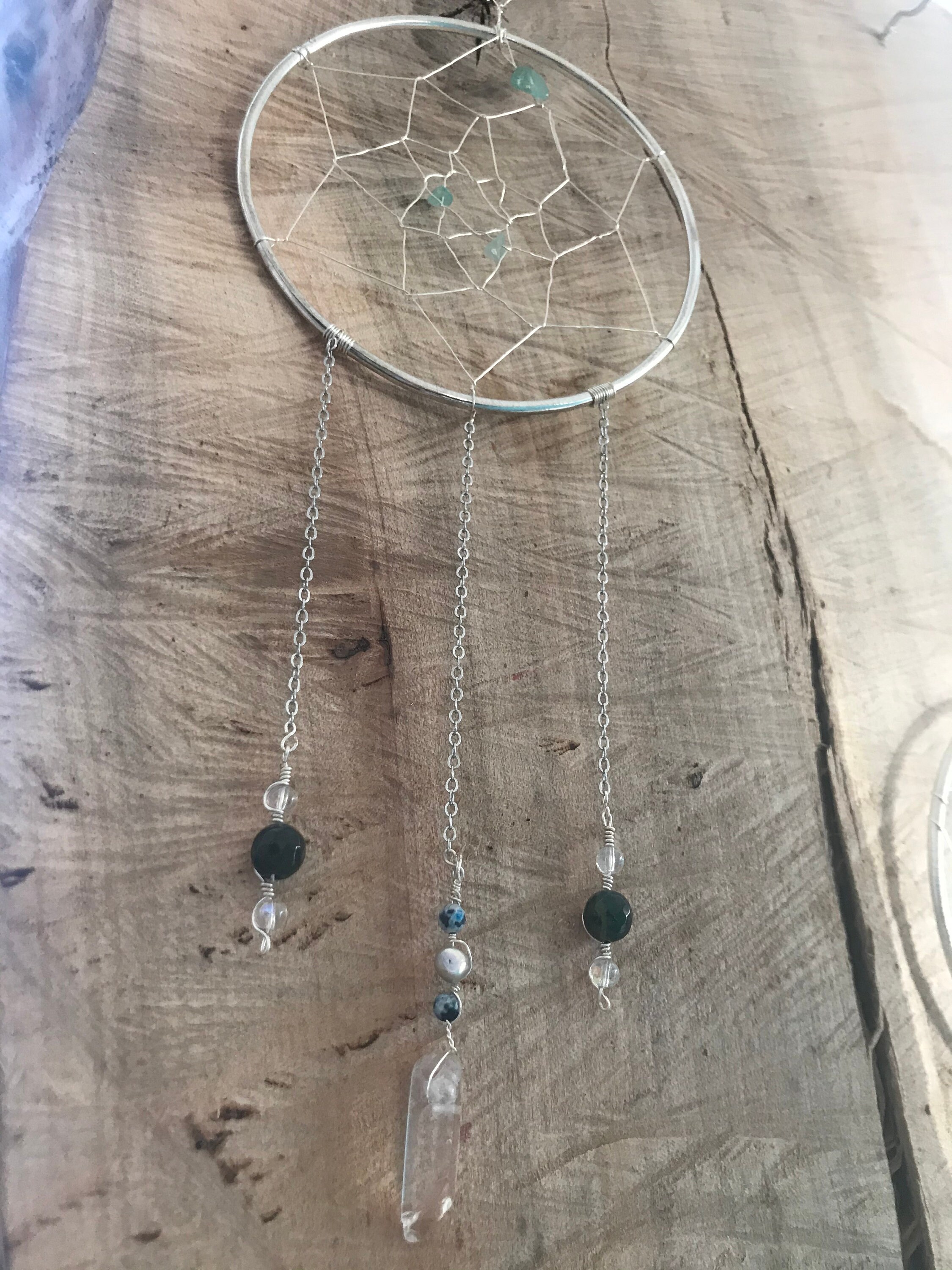 Crystal Dream Catcher - Etsy