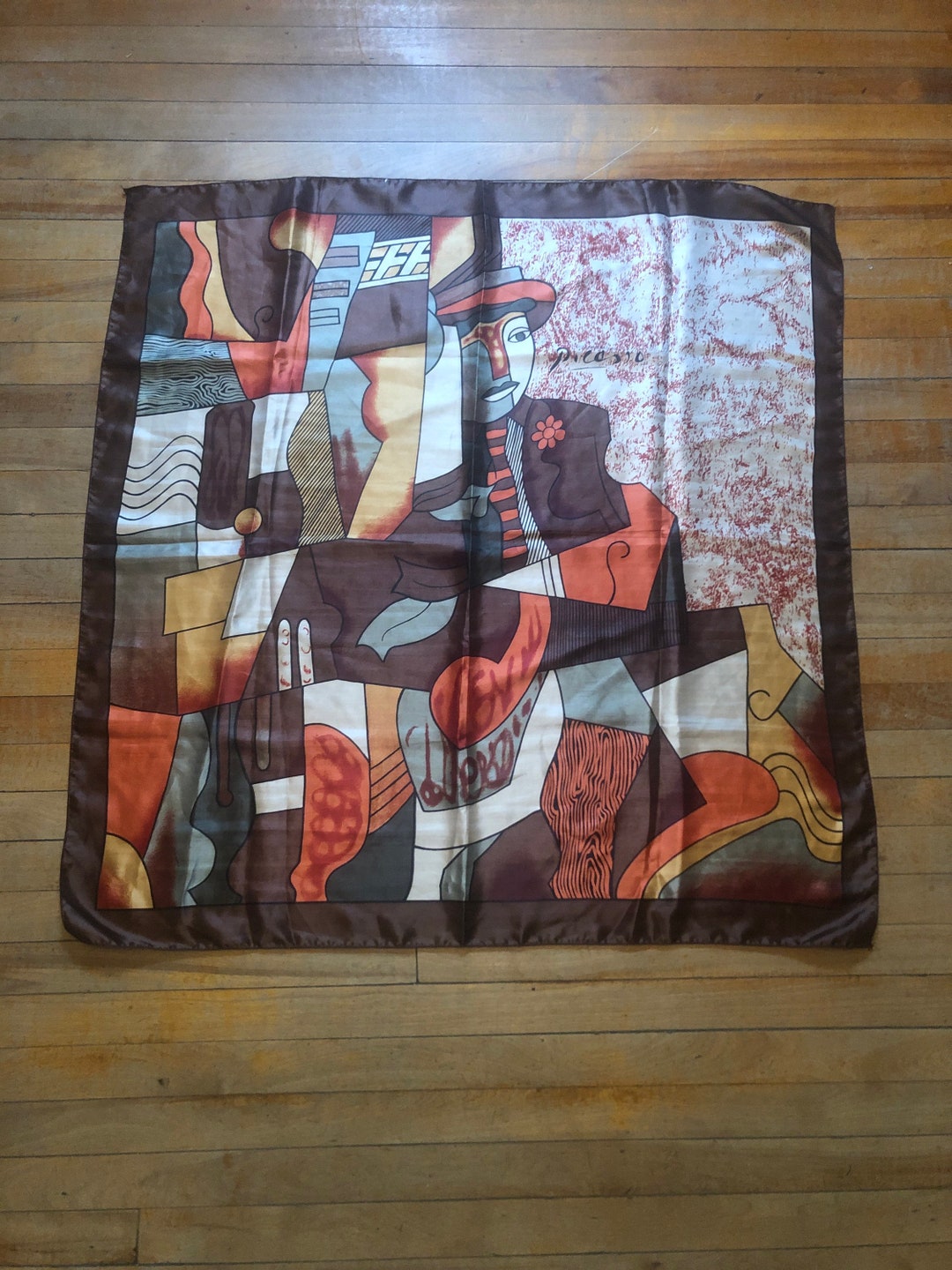 Picasso Silk Scarf - Etsy