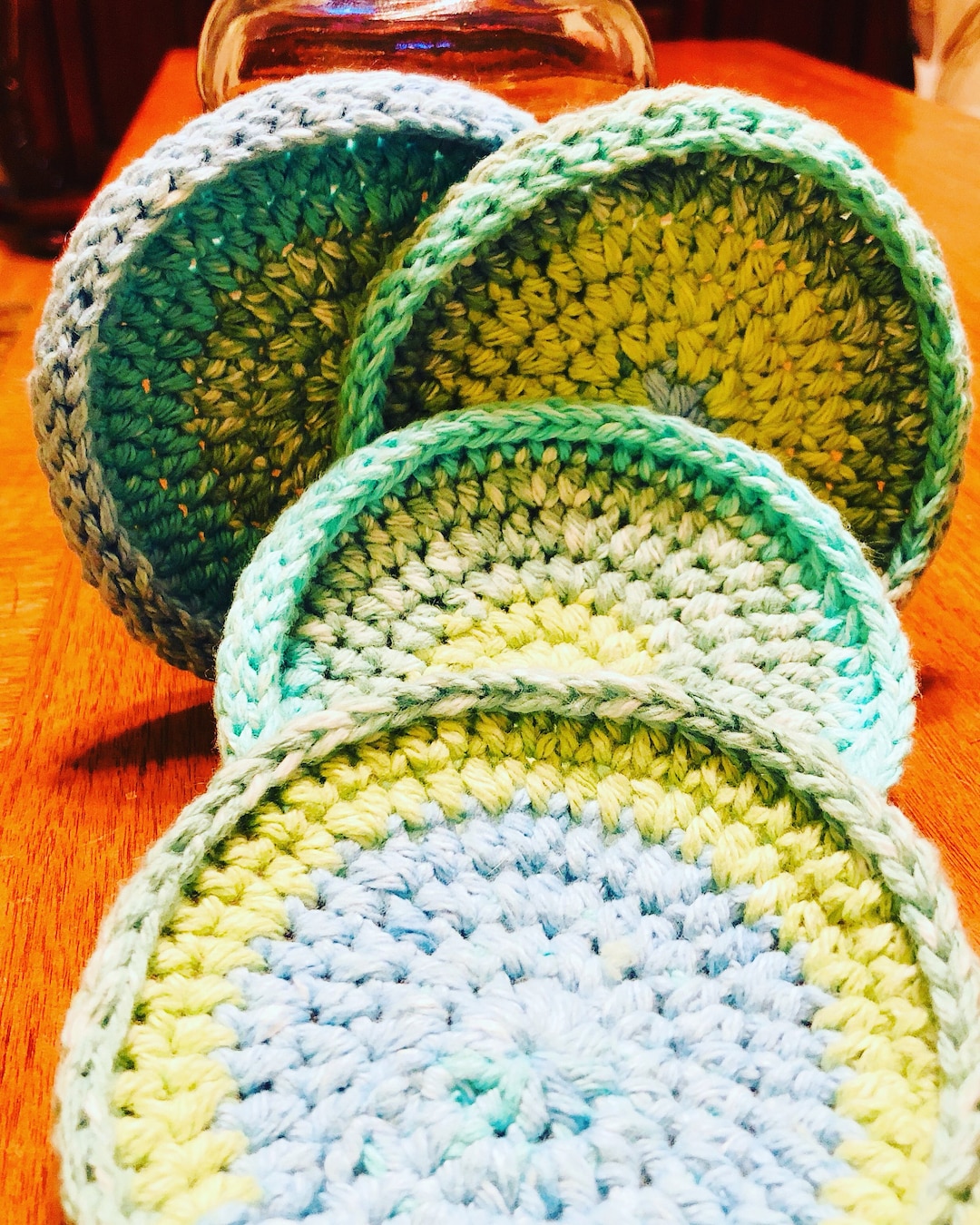 Seaside Coaster Pattern / Crochet Pattern / Crochet Coaster Pattern ...