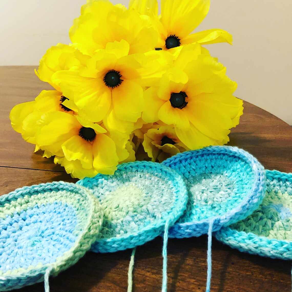 Seaside Coaster Pattern / Crochet Pattern / Crochet Coaster Pattern ...