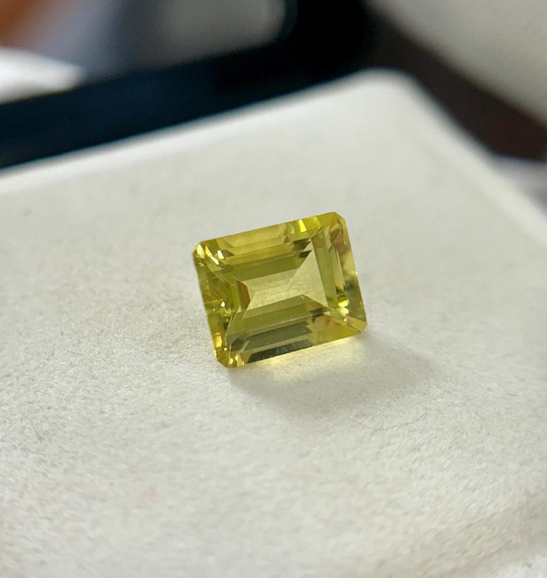 Heliodor Emerald Cut, Natural Heliodor, Yellow Beryl 8x10mm Emerald Cut ...