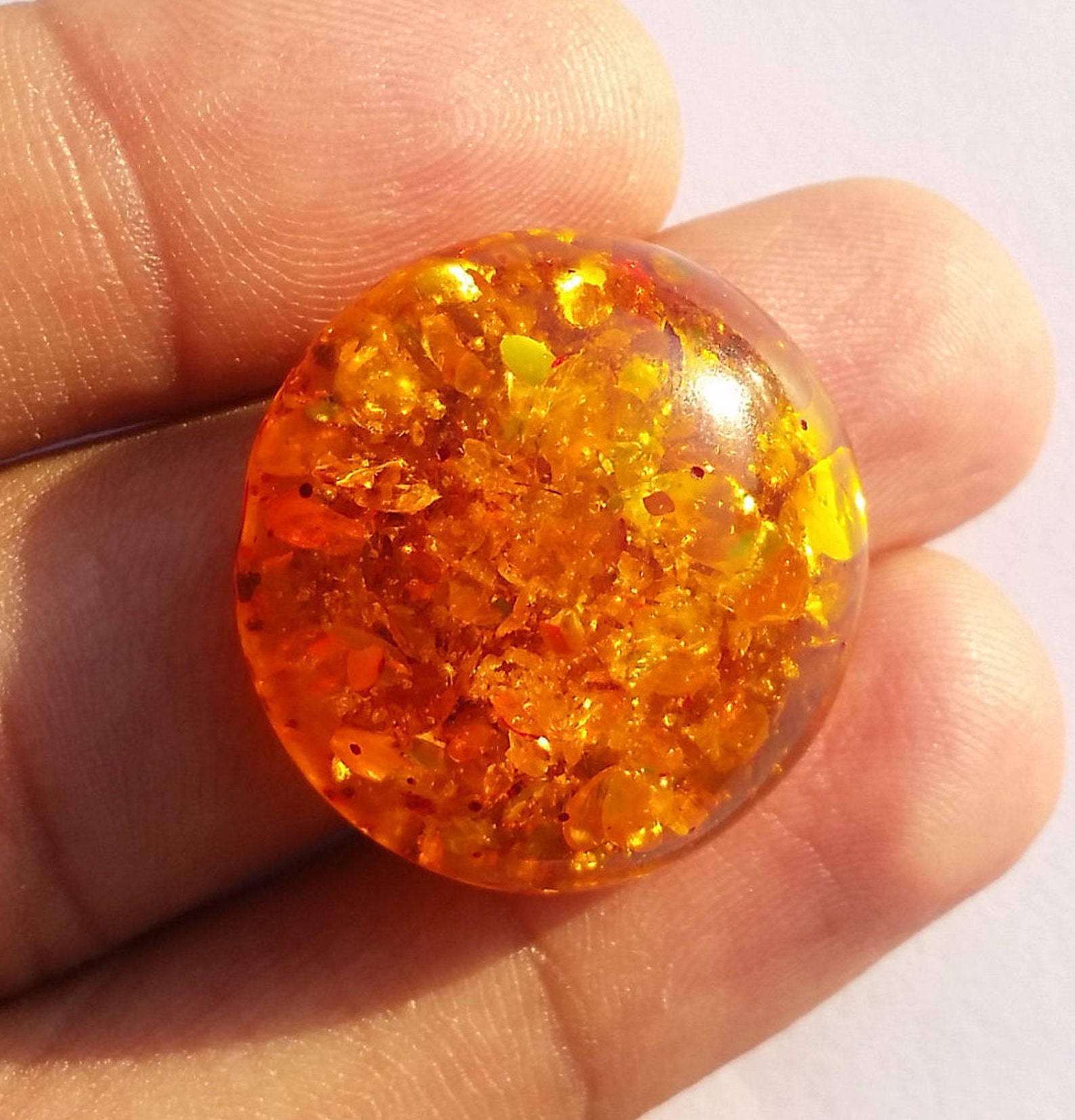 Amber GemstoneNatural Baltic AmberGenuine AmberCognac Color | Etsy