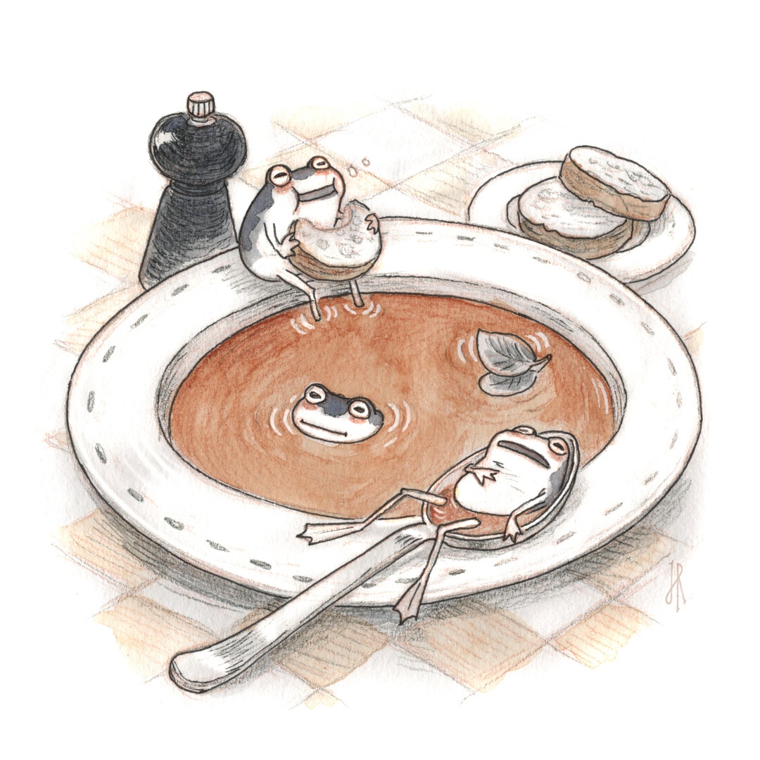 Frog Soup - Etsy