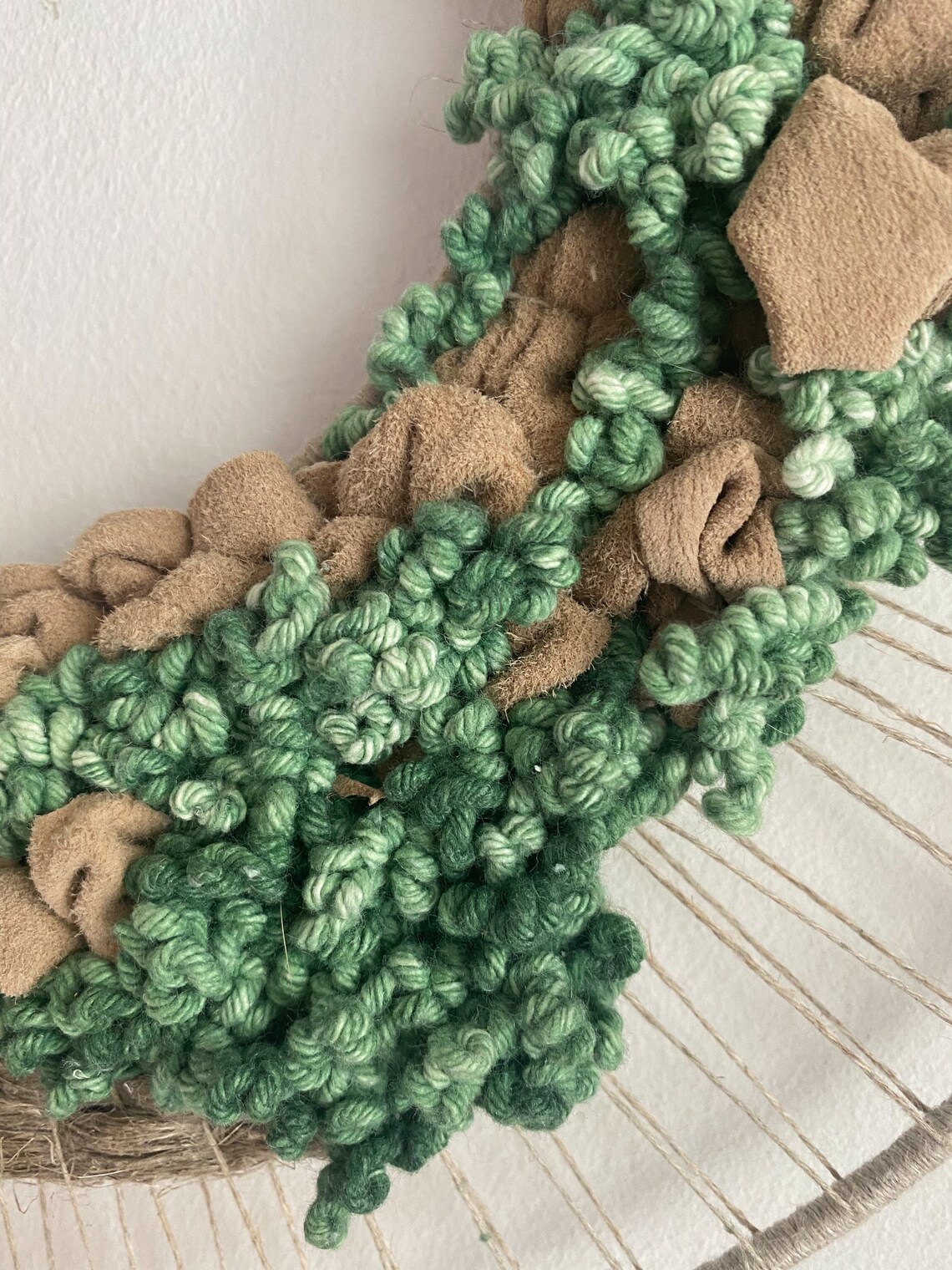 35 Cm Round Tapestry Wall Hanging, Circular Wall Art, Circular Woven ...