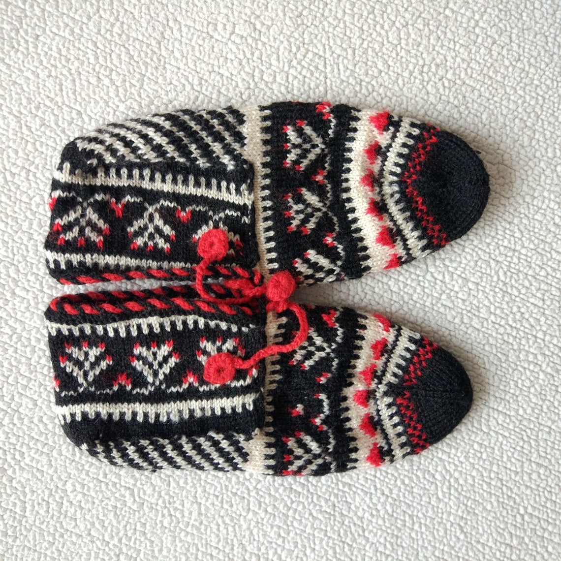 Hand Made Socks, Crochet Slippers, Winter Socks, Knitted Socks ...