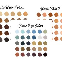 Succulent Digital Art Color Palette - Etsy