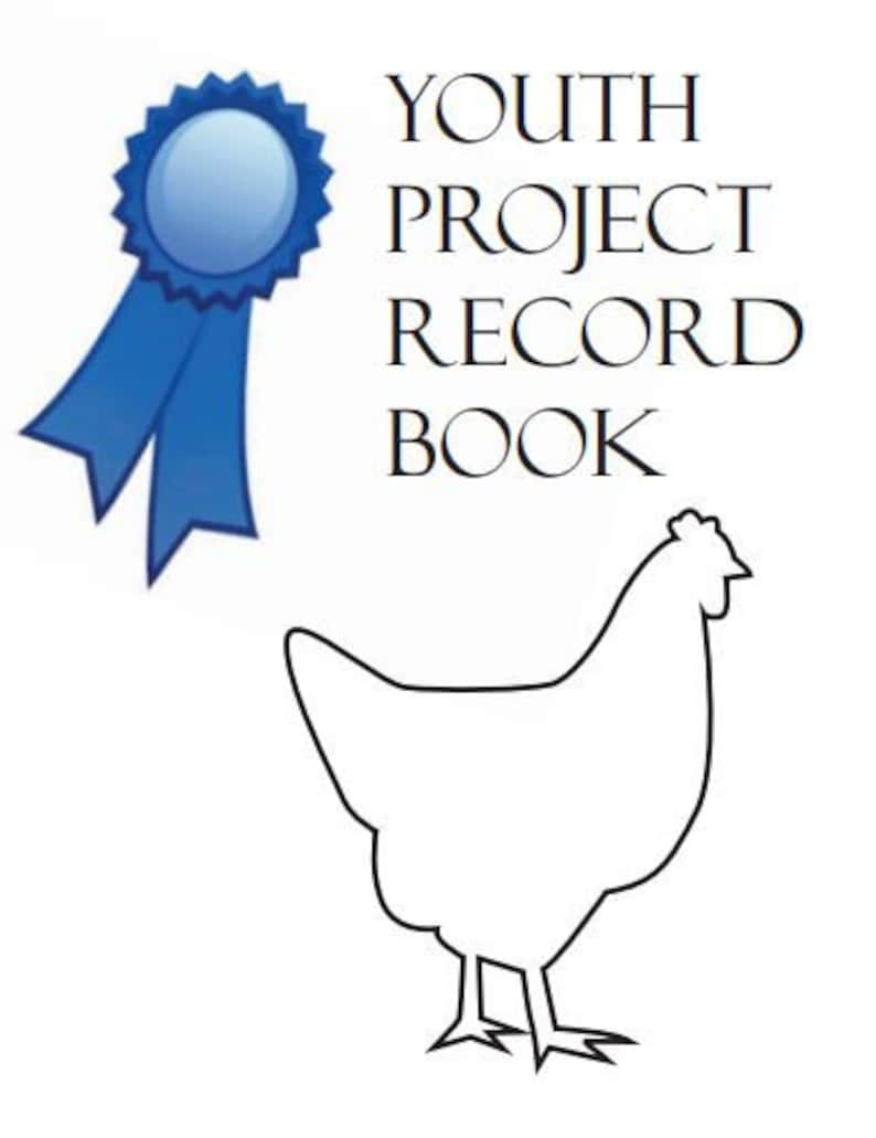 PRINTABLE Chicken Youth Project Record Book - Etsy