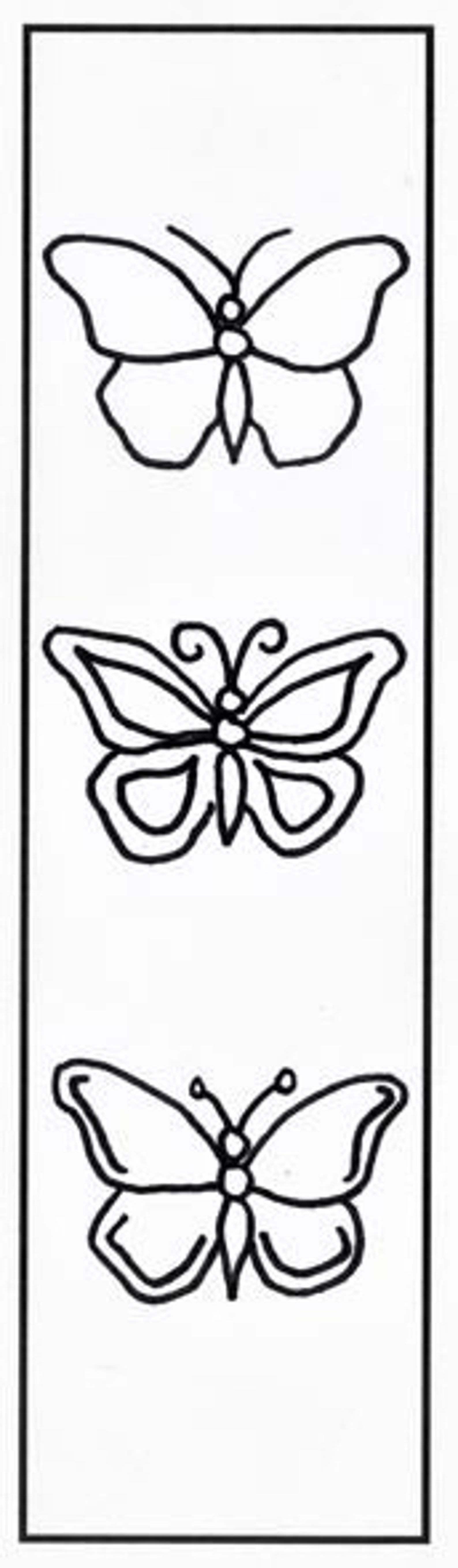 PRINTABLE Insect Coloring Bookmarks: Ladybug, Dragonfly, Bee, Butterfly ...
