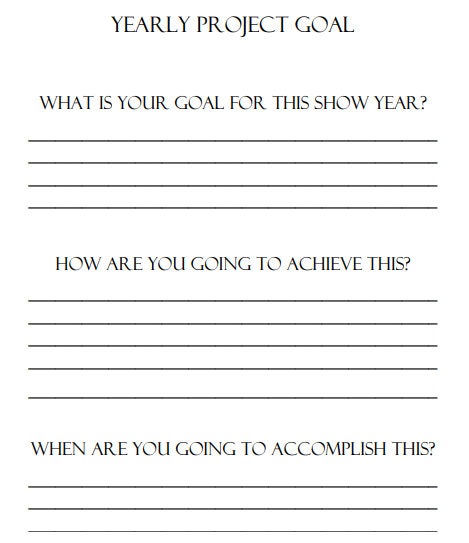 PRINTABLE Rabbit Youth Project Record Book - Etsy