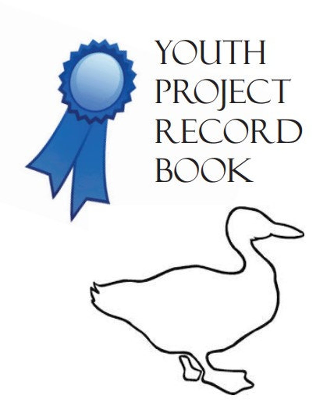 PRINTABLE Duck Project Record Book - Etsy