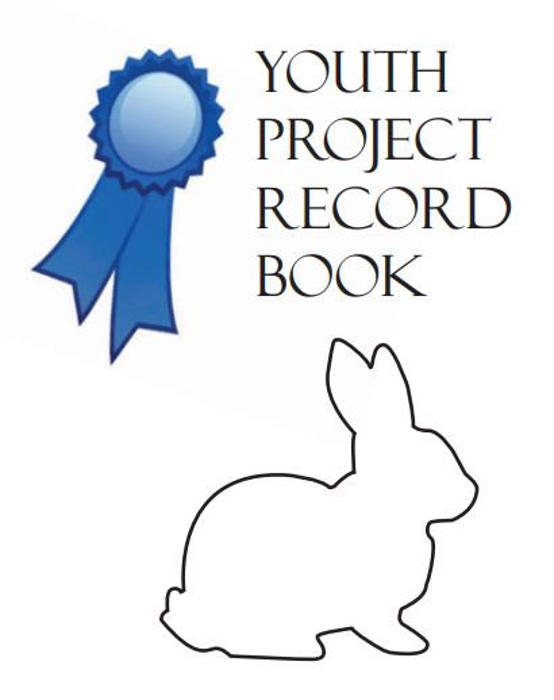 PRINTABLE Rabbit Youth Project Record Book - Etsy